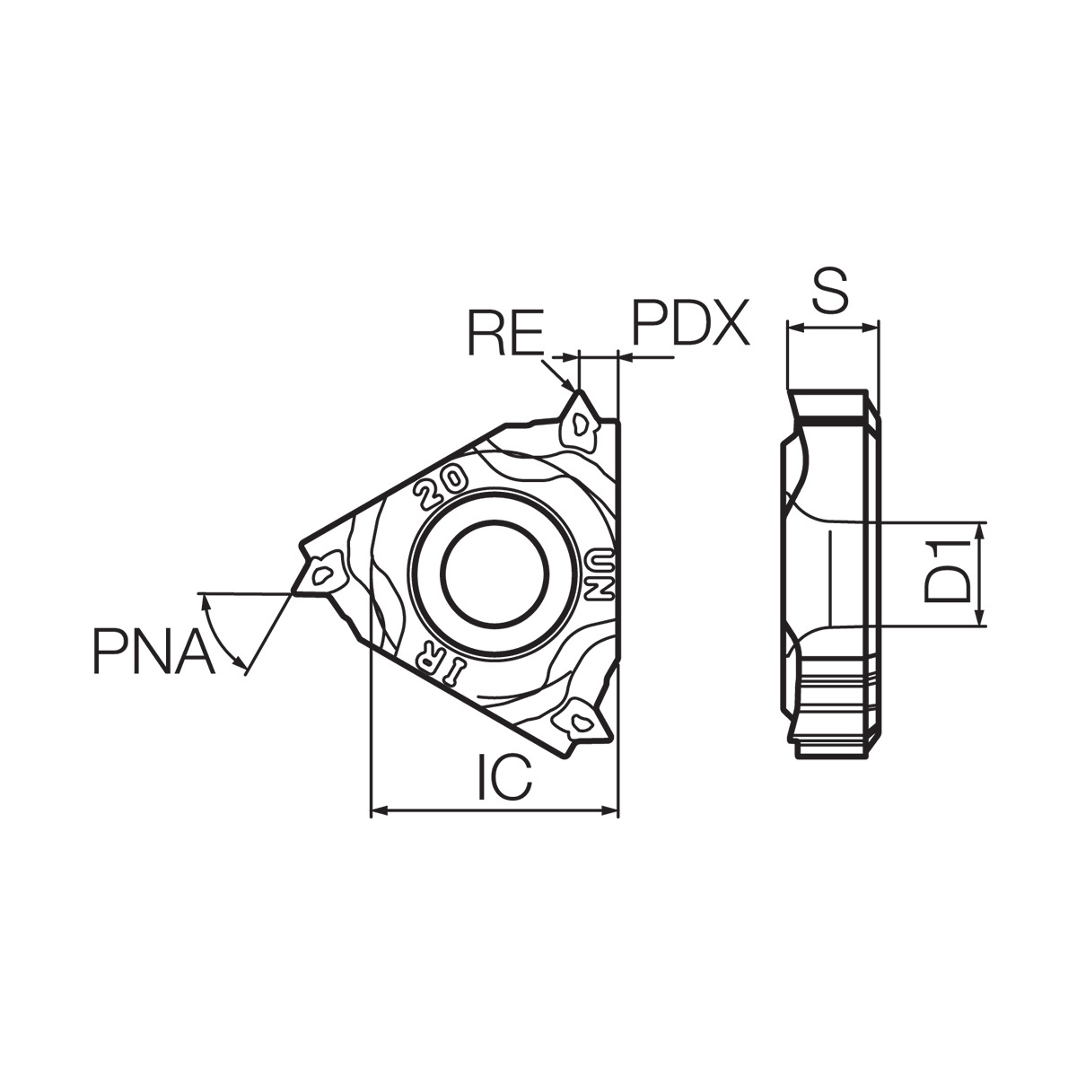 16ER175ISO-TF PR1115 TJY18275 - CNC Tooling Specialists NZ Ltd