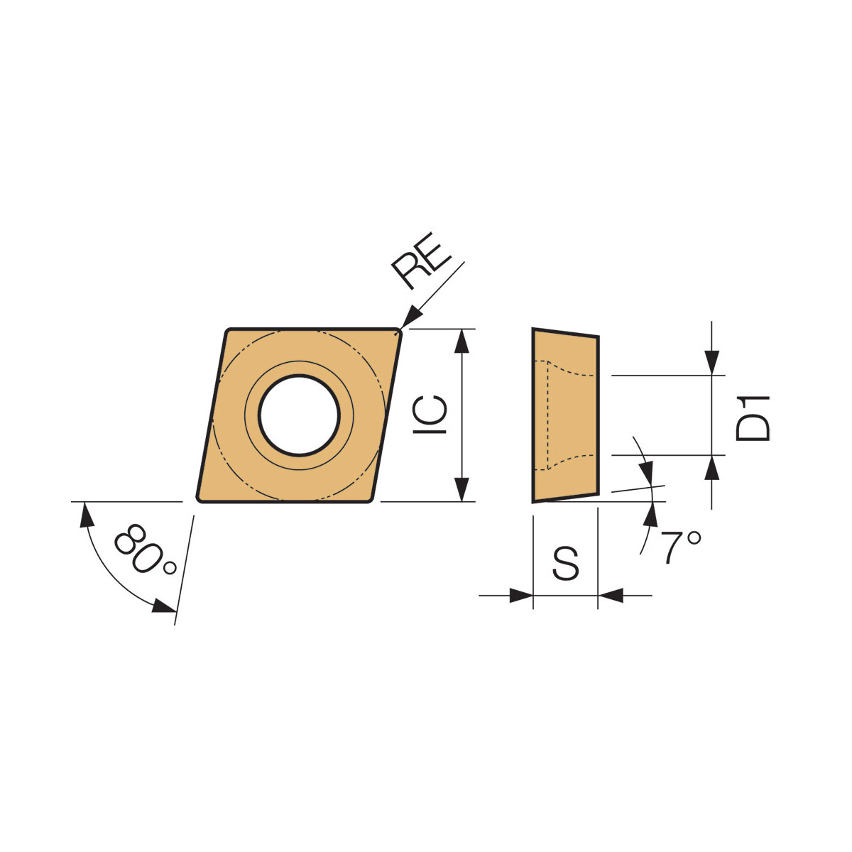 CCGT040102MP-CF PR1225 TKE01386 - CNC Tooling Specialists NZ Ltd