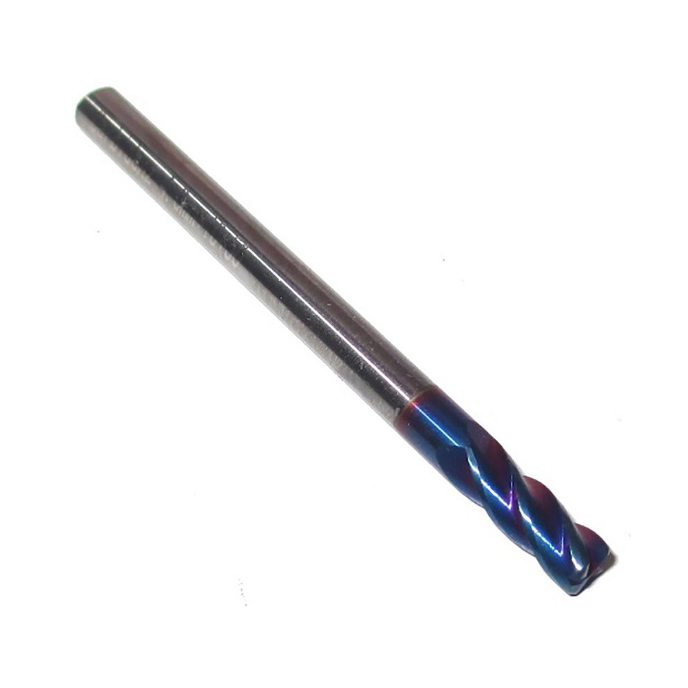 3mm x .2mm LONG HARD CUT HRC65 CARBIDE END MILL (ECO) - CNC Tooling ...