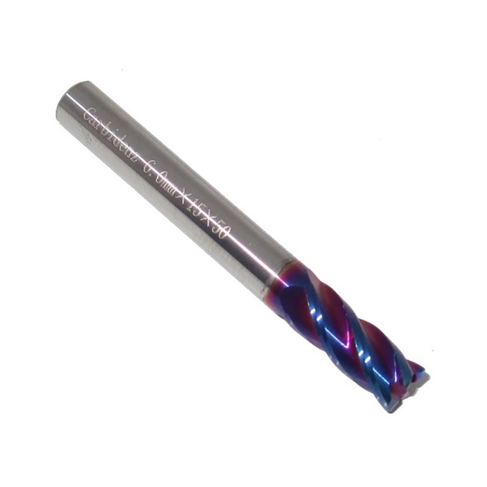6mm x 1mm RADIUS HARD CUT CARBIDE END MILL (ECO)